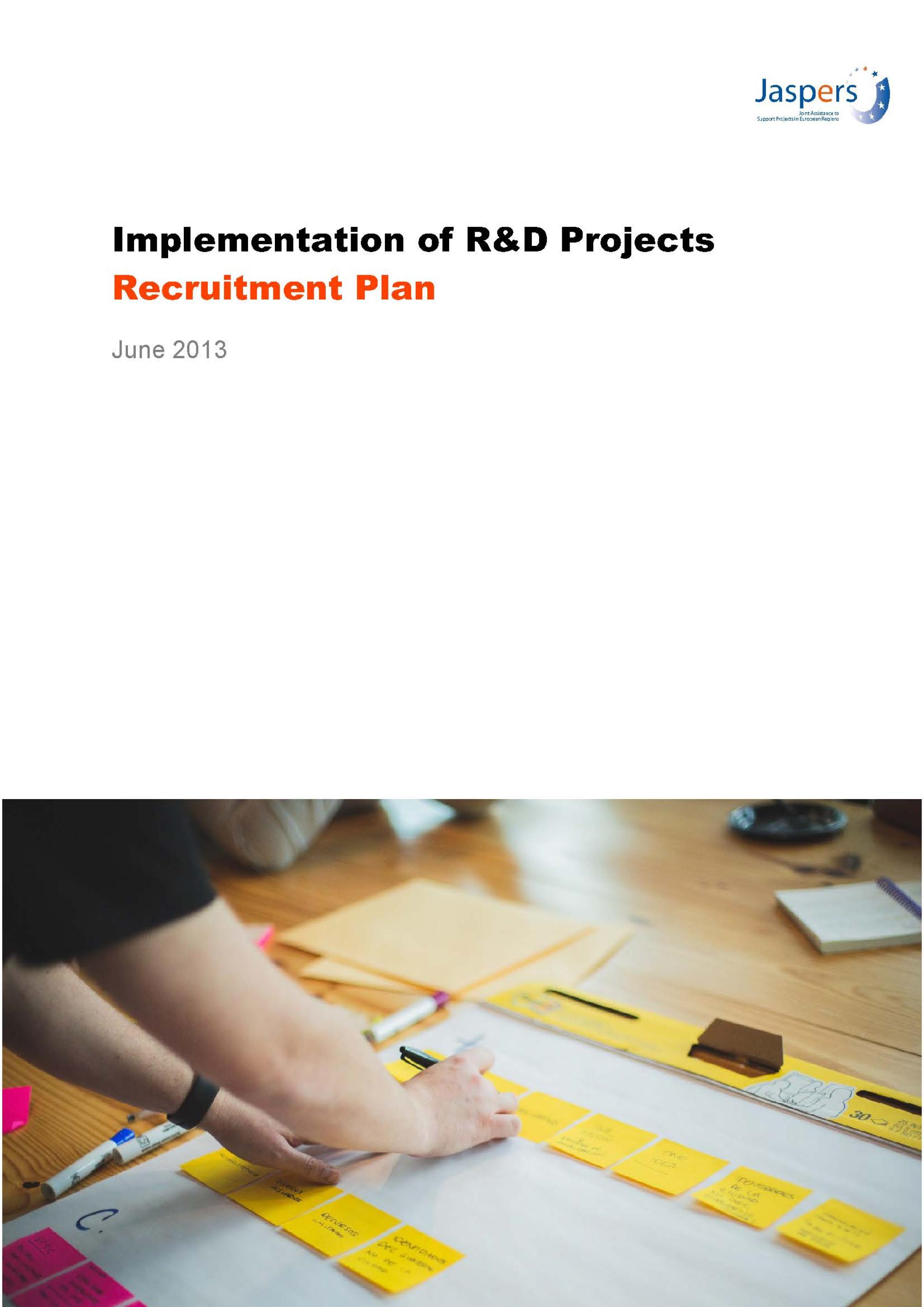 Implementation of R&D projects