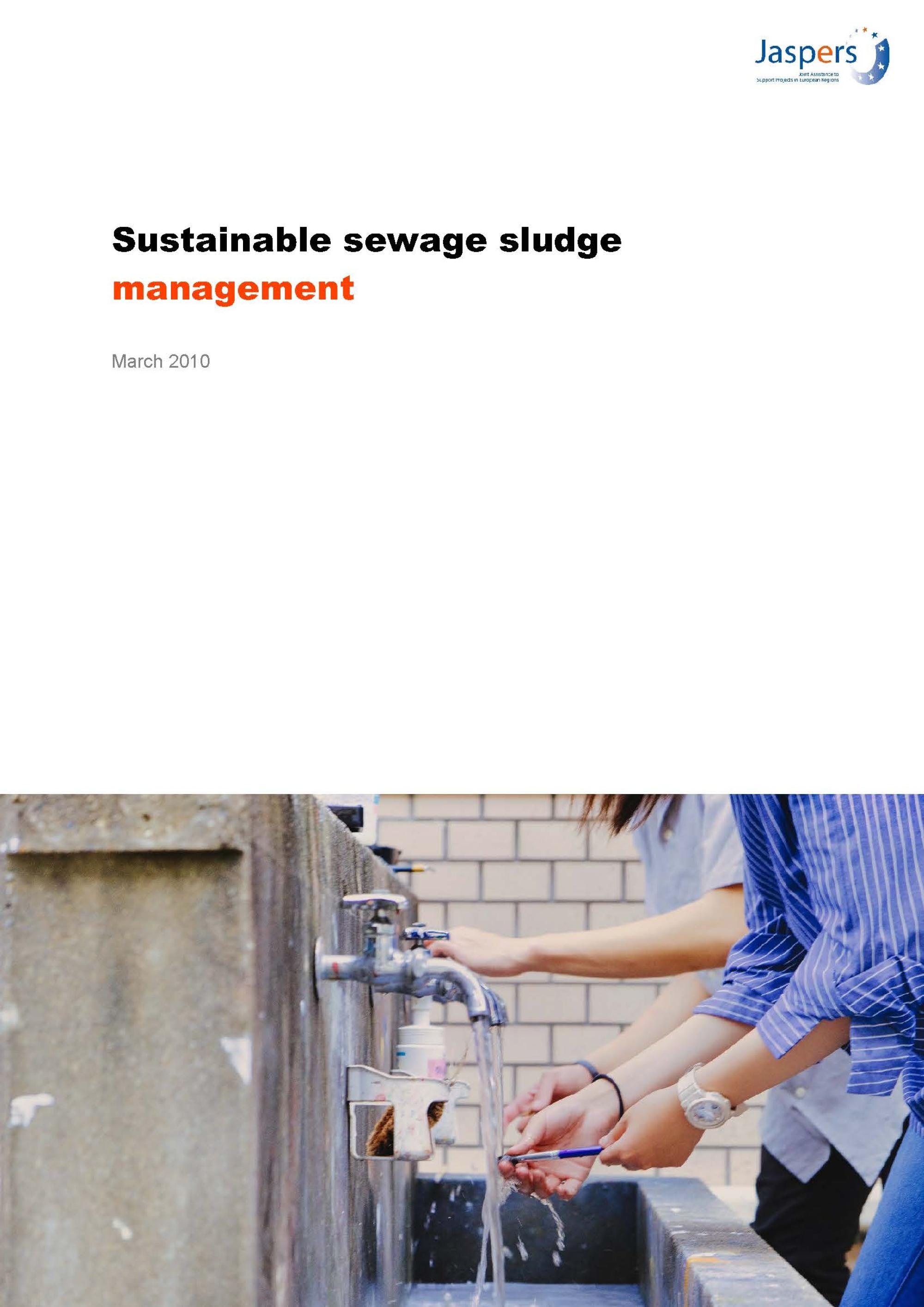 Sustainable sewage sludge management
